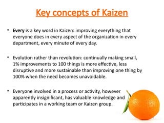 Kaizen is a core principle of Quality Management.pptx