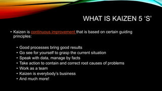Kaizen 5 's' | PPTX