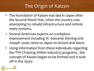 Kaizen secret to success v2-0 | PPTX