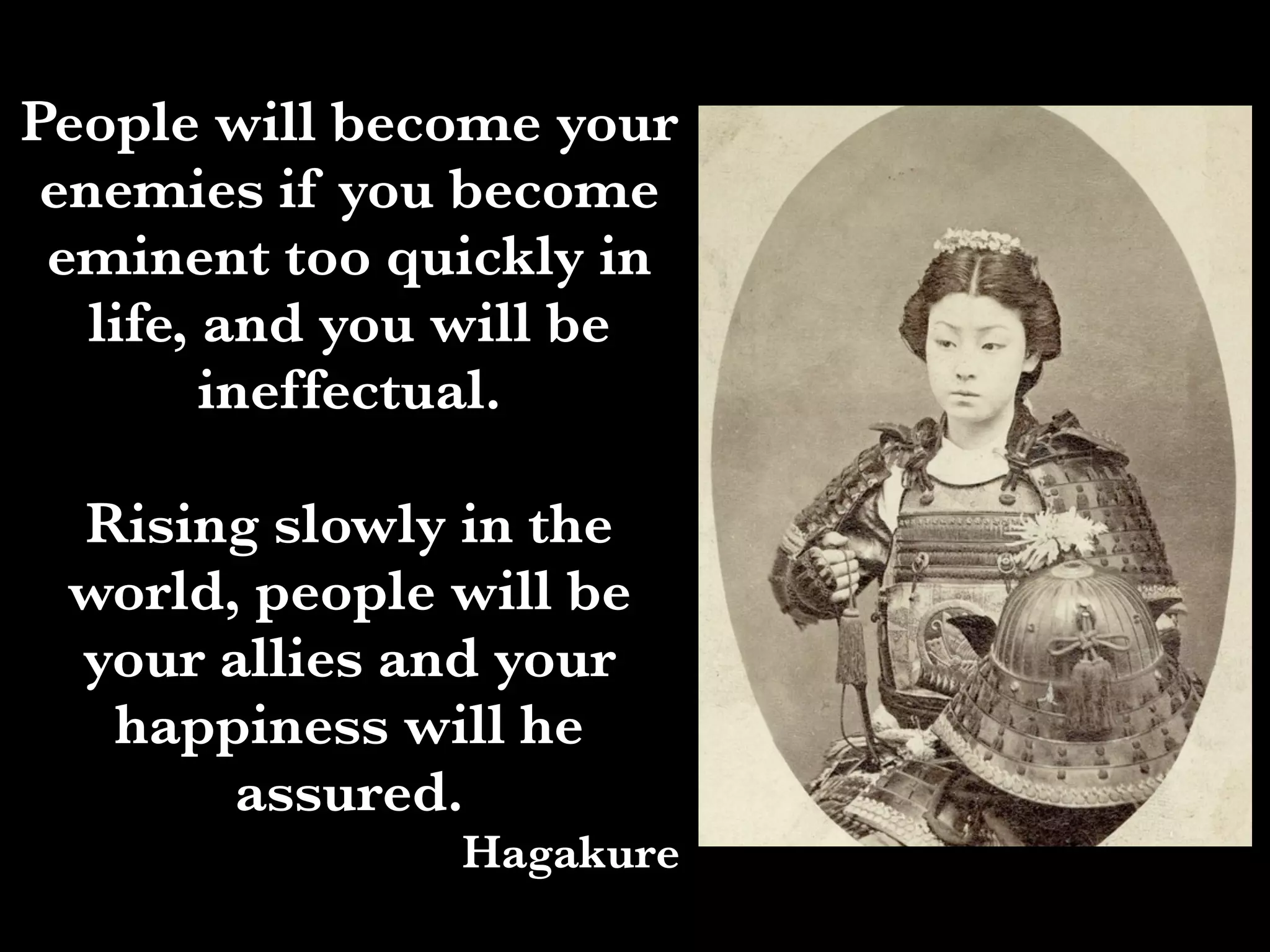 Kaizen the way of the Samurai | PPT