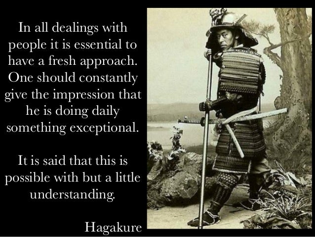 Kaizen the way of the Samurai