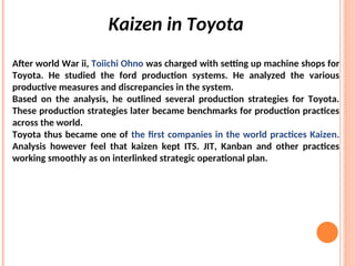 kaizen for productivity improvement .ppt