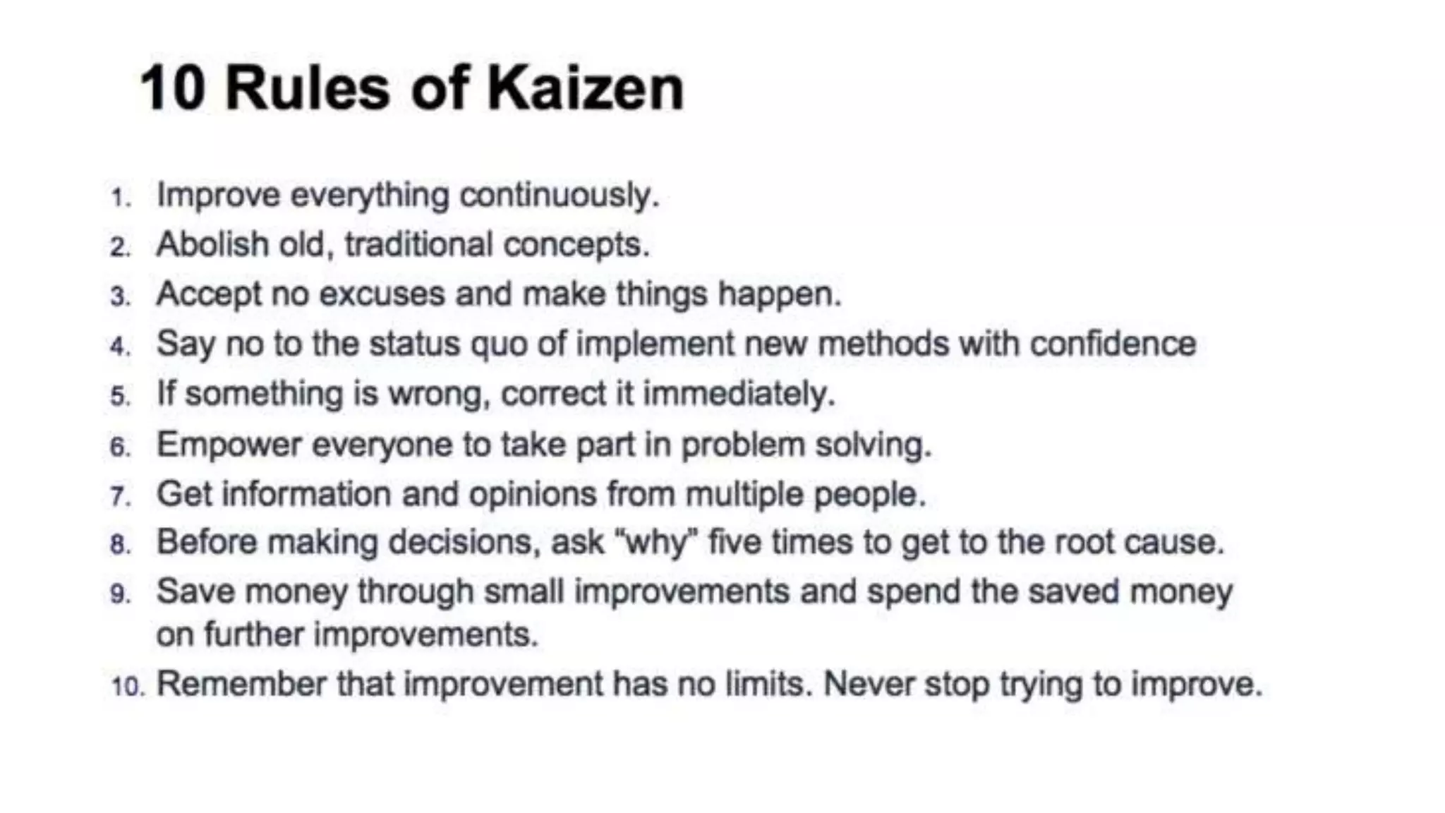 Kaizen 2 how does kaizen works | PPTX