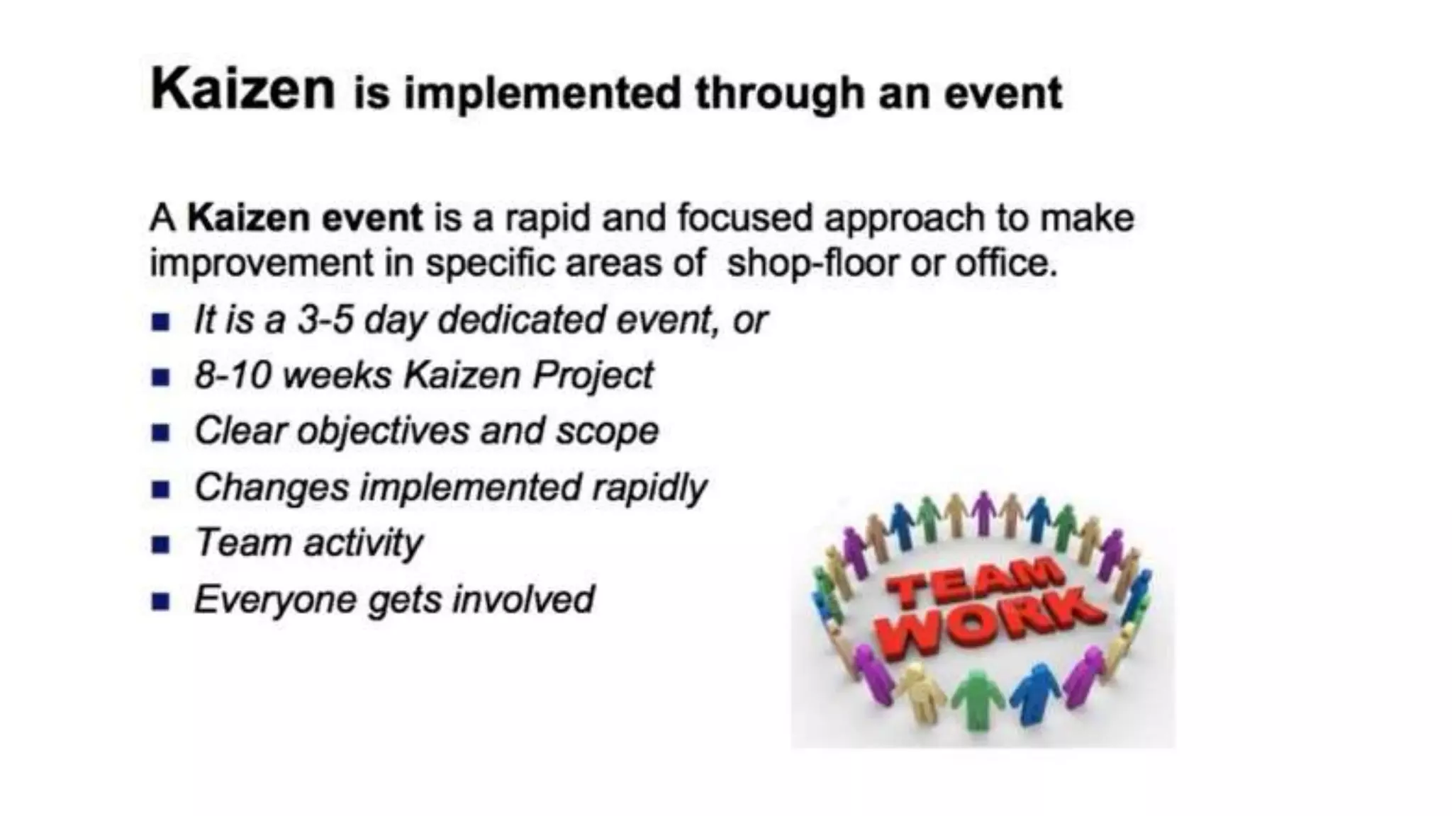 Kaizen 2 how does kaizen works | PPTX