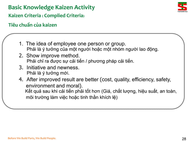 Kaizen activity | PPTX