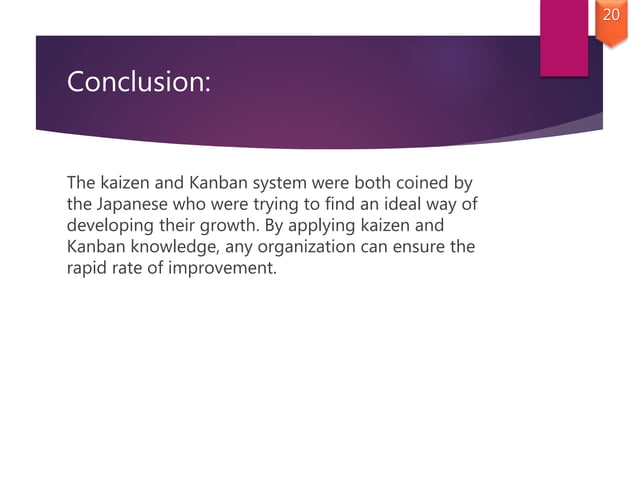 Kaizen and kanban | PPTX | Logistics | Business