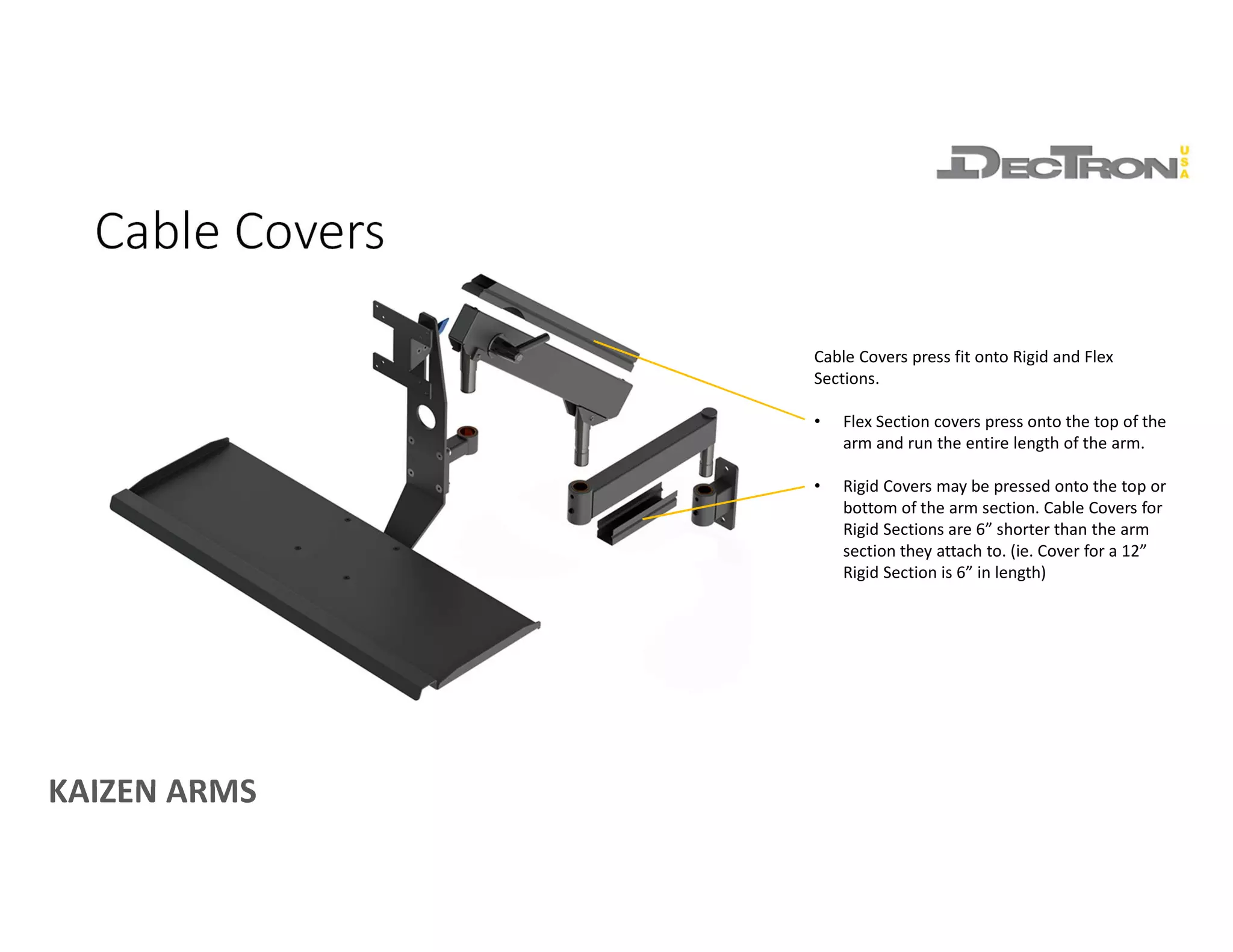 Introduction to Dectron Modular Ergonomic Kaizen Arms | PDF