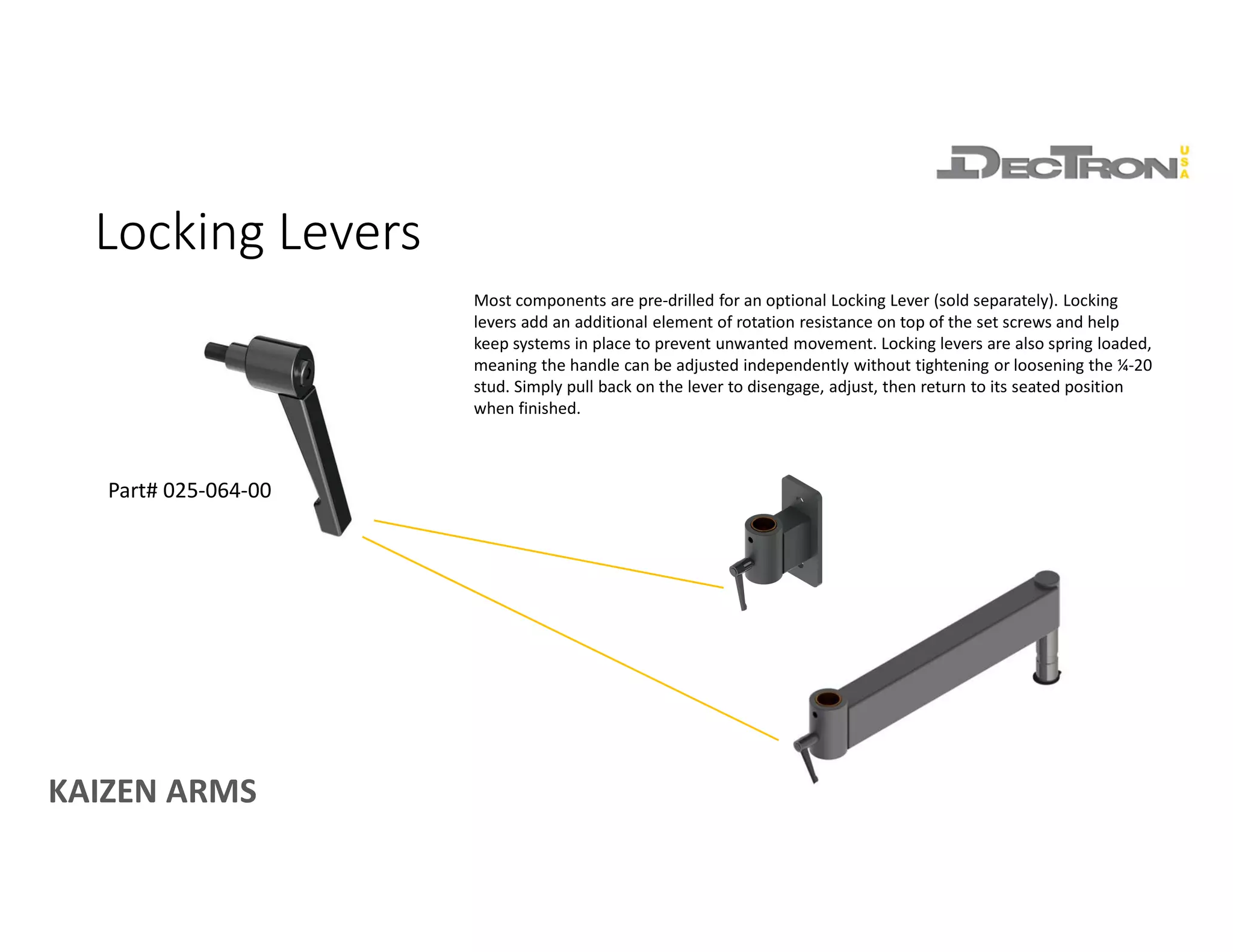 Introduction to Dectron Modular Ergonomic Kaizen Arms | PDF