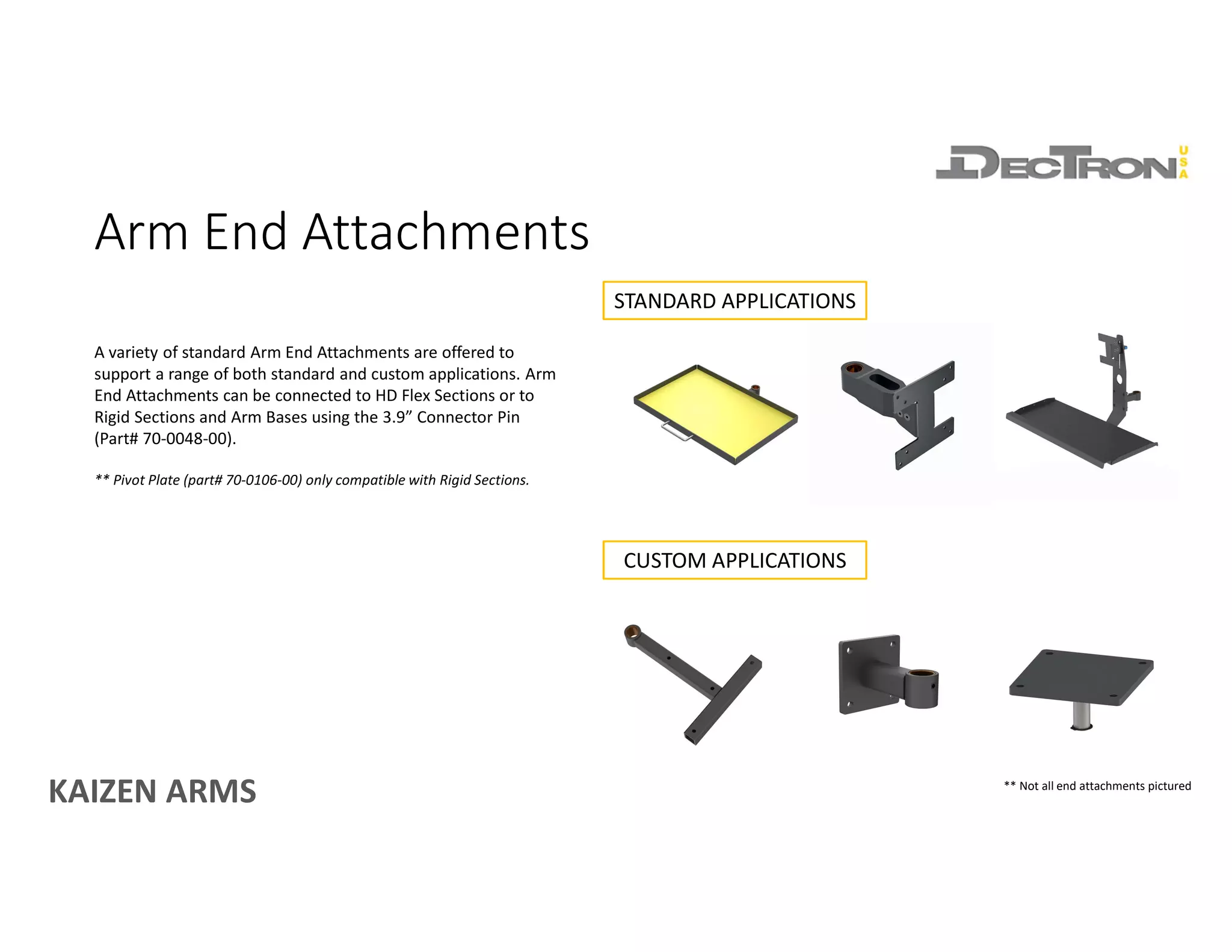 Introduction to Dectron Modular Ergonomic Kaizen Arms | PDF