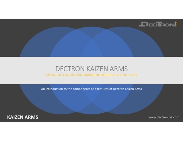 Introduction to Dectron Modular Ergonomic Kaizen Arms | PPT