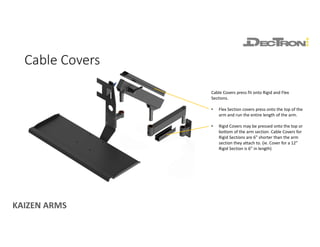 Introduction to Dectron Modular Ergonomic Kaizen Arms | PDF