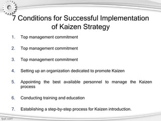 KAIZEN Basics for yourself. Pl get benefitted | PDF