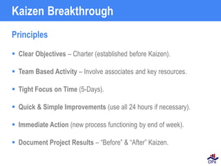 Kaizen Breakthrough | PDF