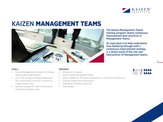 Kaizen college brochure 2016 en | PDF