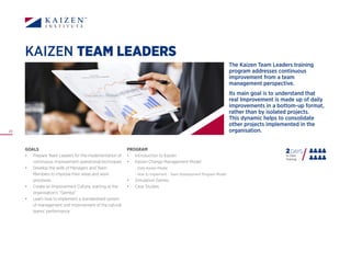 Kaizen college brochure 2016 en | PDF
