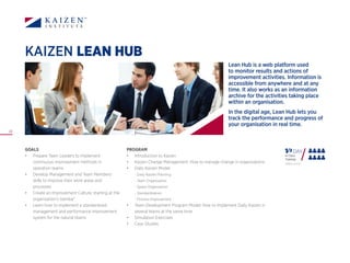 Kaizen college brochure 2016 en | PDF