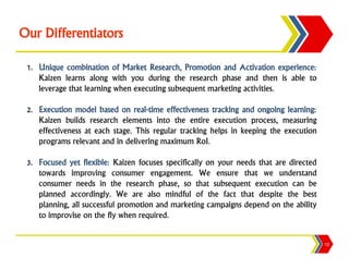 Kaizen corporate presentation | PDF | Marketing and Advertising | Business