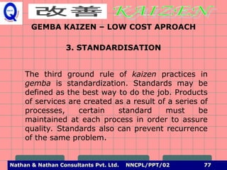 Kaizen for Beginners and how to implement Kaizen | PPT