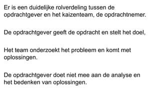 Kaizen, deel 9: De 7 hoofdzonden van opdrachtgeverschap | PPTX