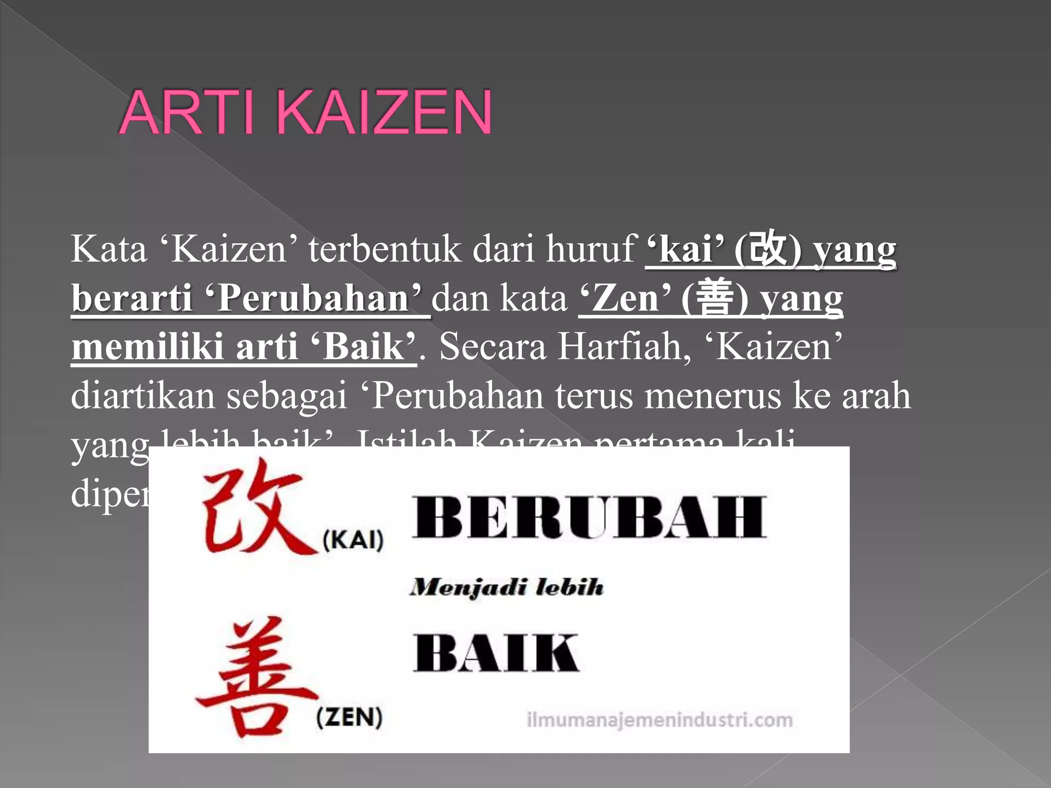 Kaizen untuk 5R | PPTX