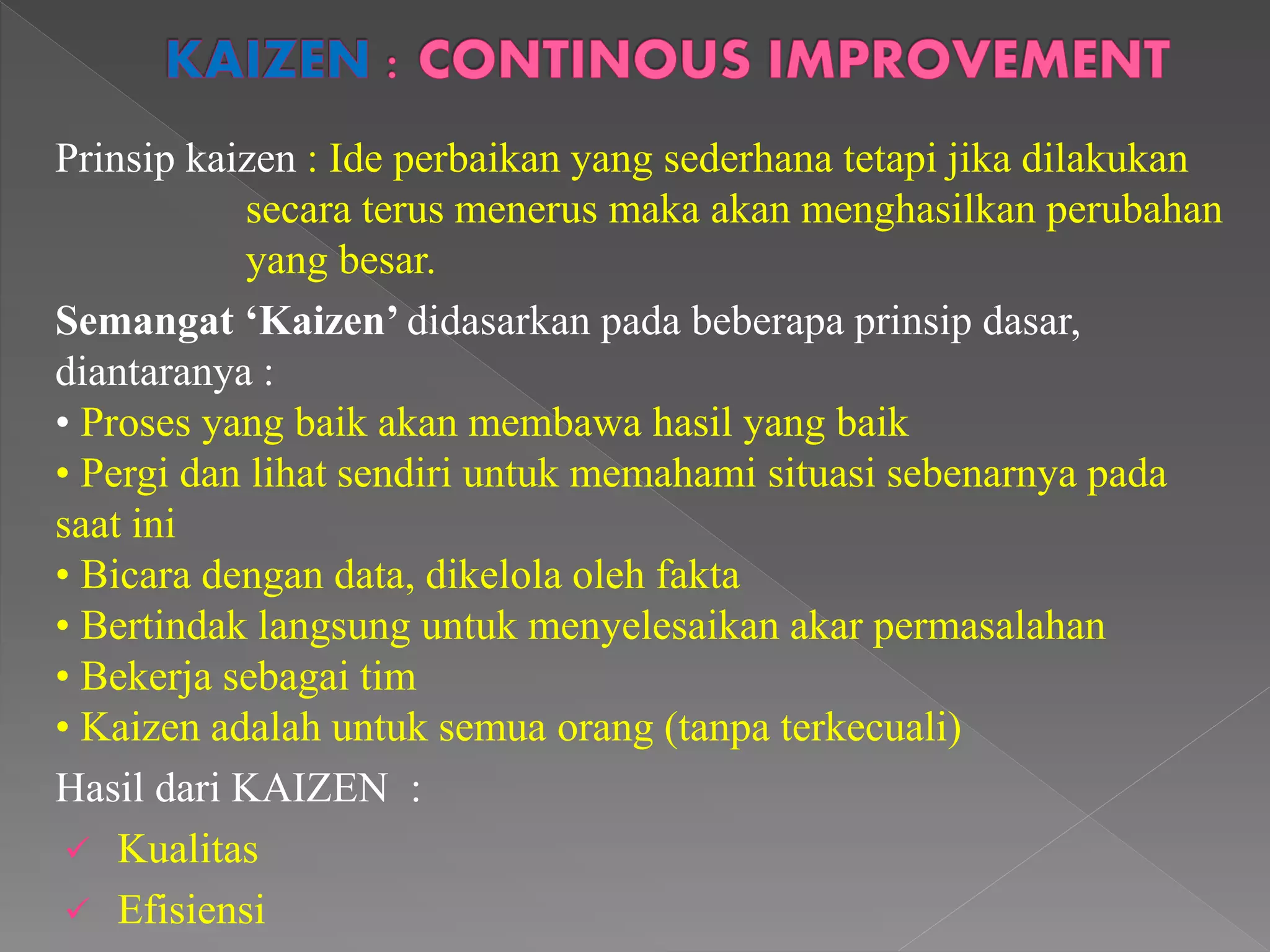 Kaizen untuk 5R | PPTX