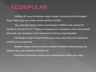 Kaizen untuk 5R | PPTX