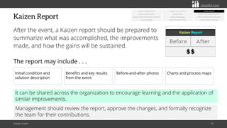 Kaizen Event: Small Steps That Transform Workplaces | PDF