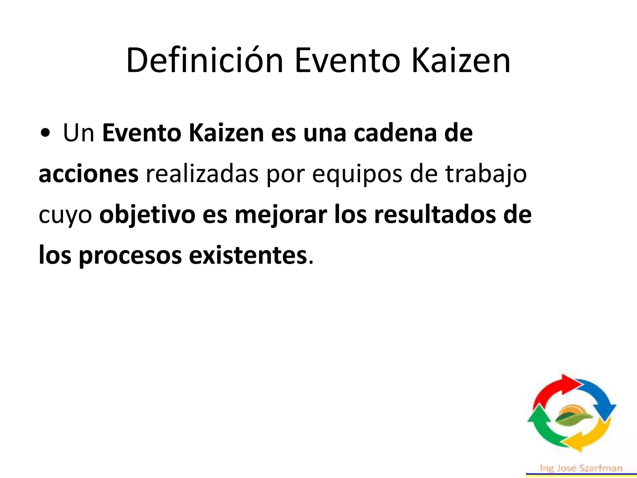 Kaizen evento 2020 | PPT