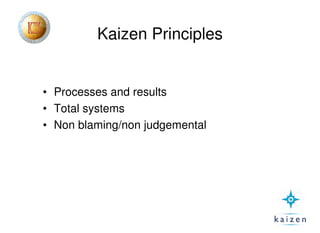 kaizen introduction for all kaizen introduction for all | PDF