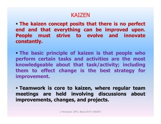 Kaizen & kanban | PDF | Logistics | Business