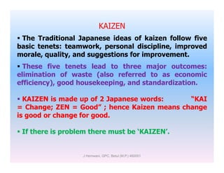 Kaizen & kanban | PDF | Logistics | Business