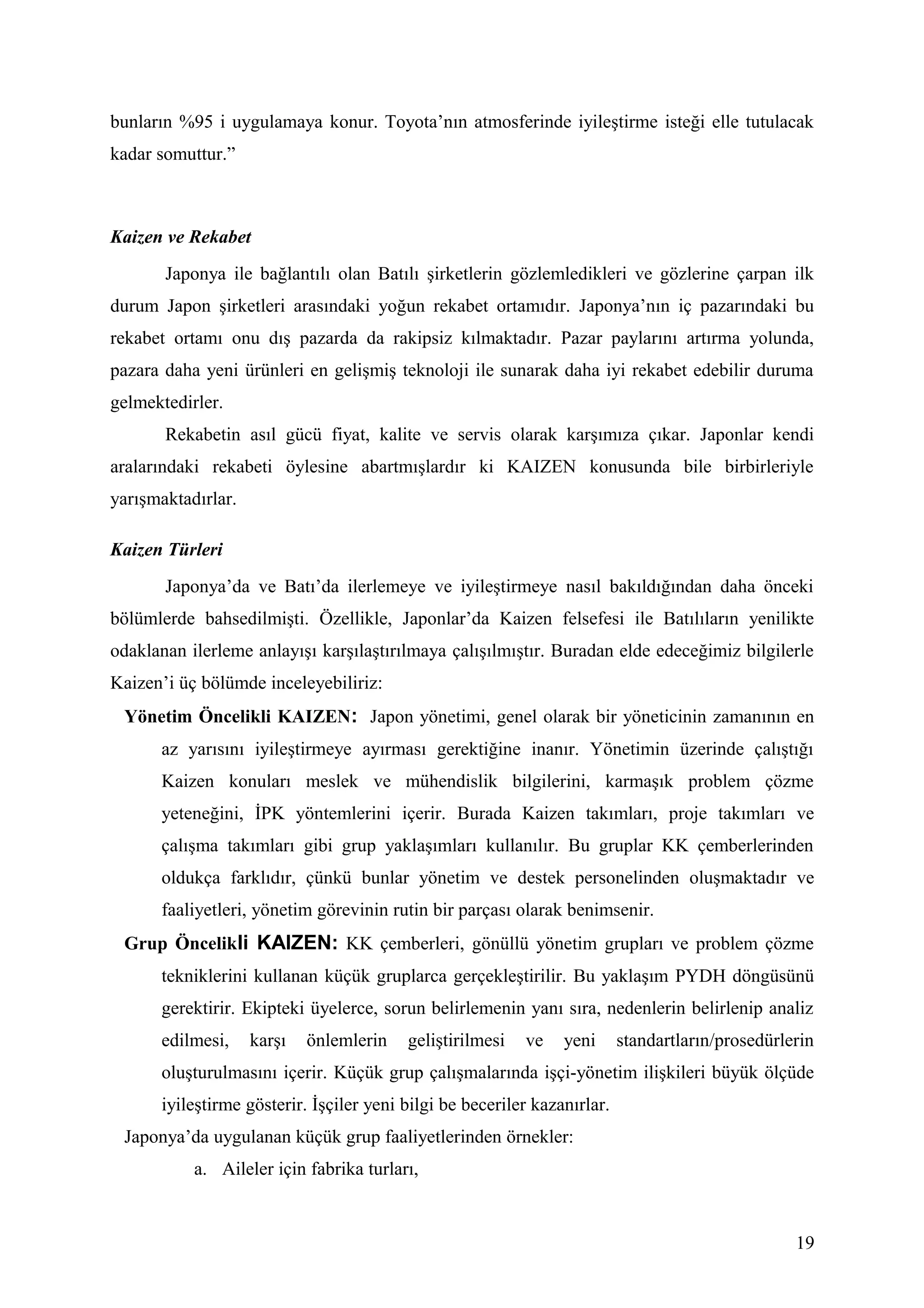 Kaizen Kavrami | PDF