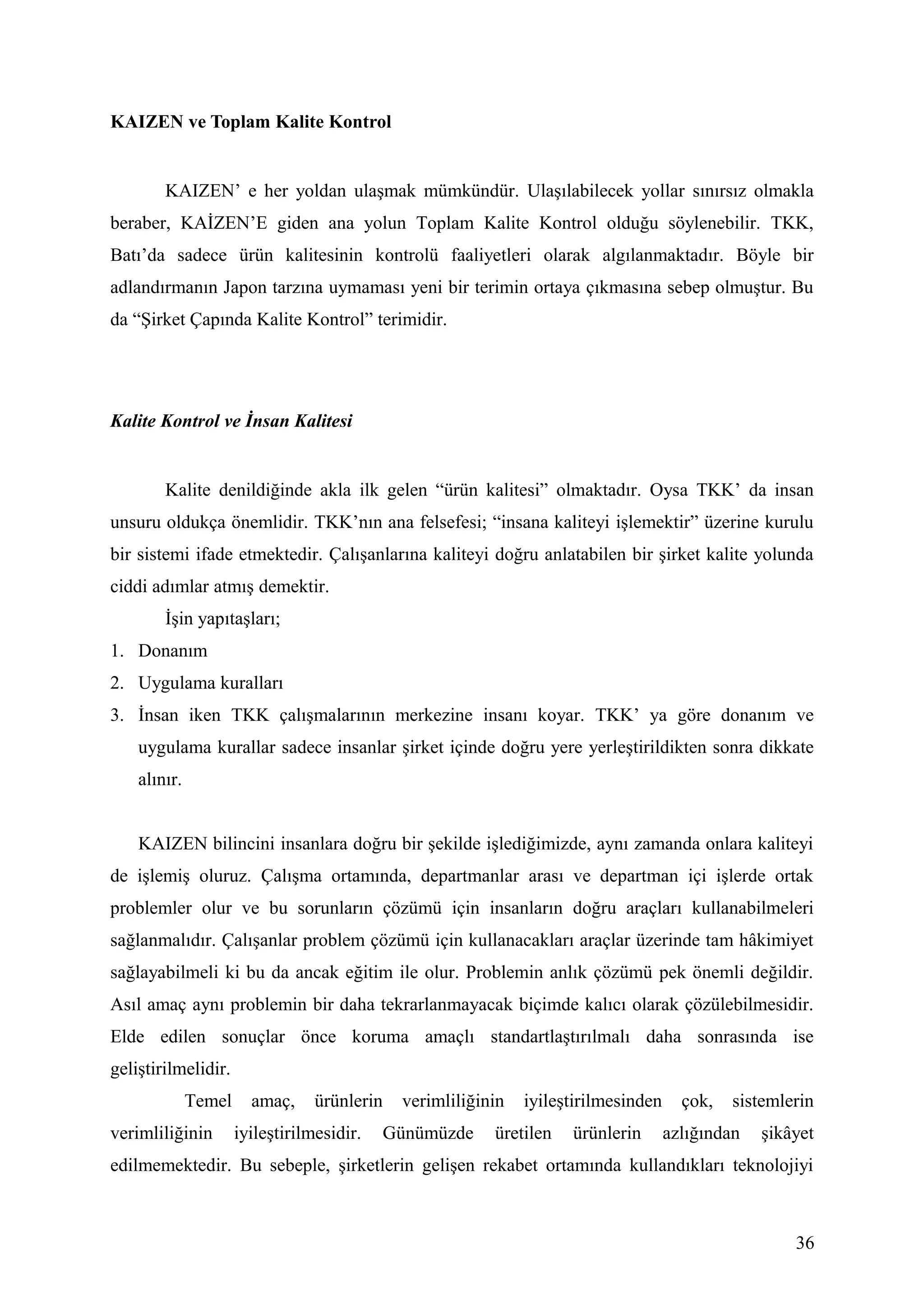 Kaizen Kavrami | PDF