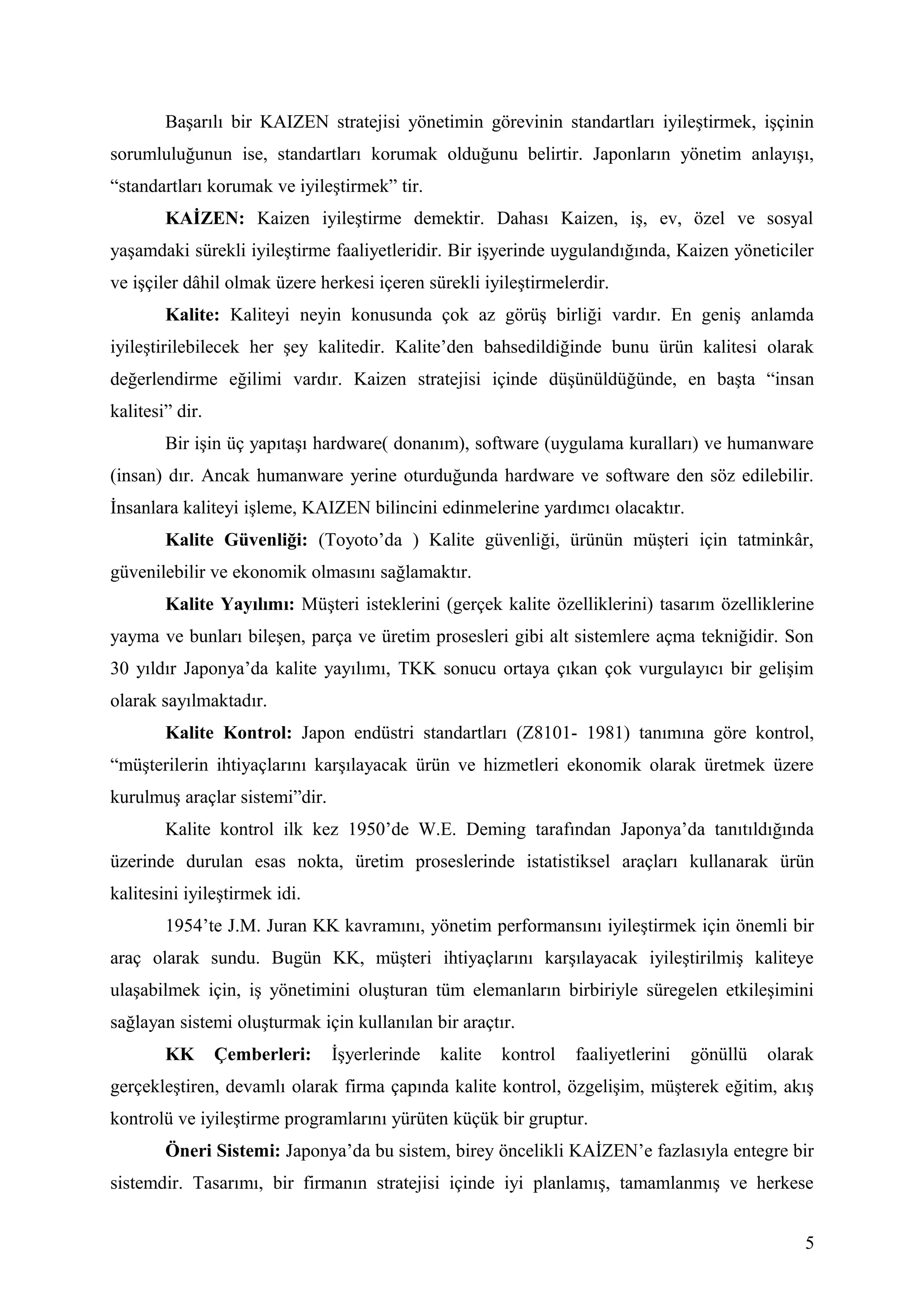 Kaizen Kavrami | PDF