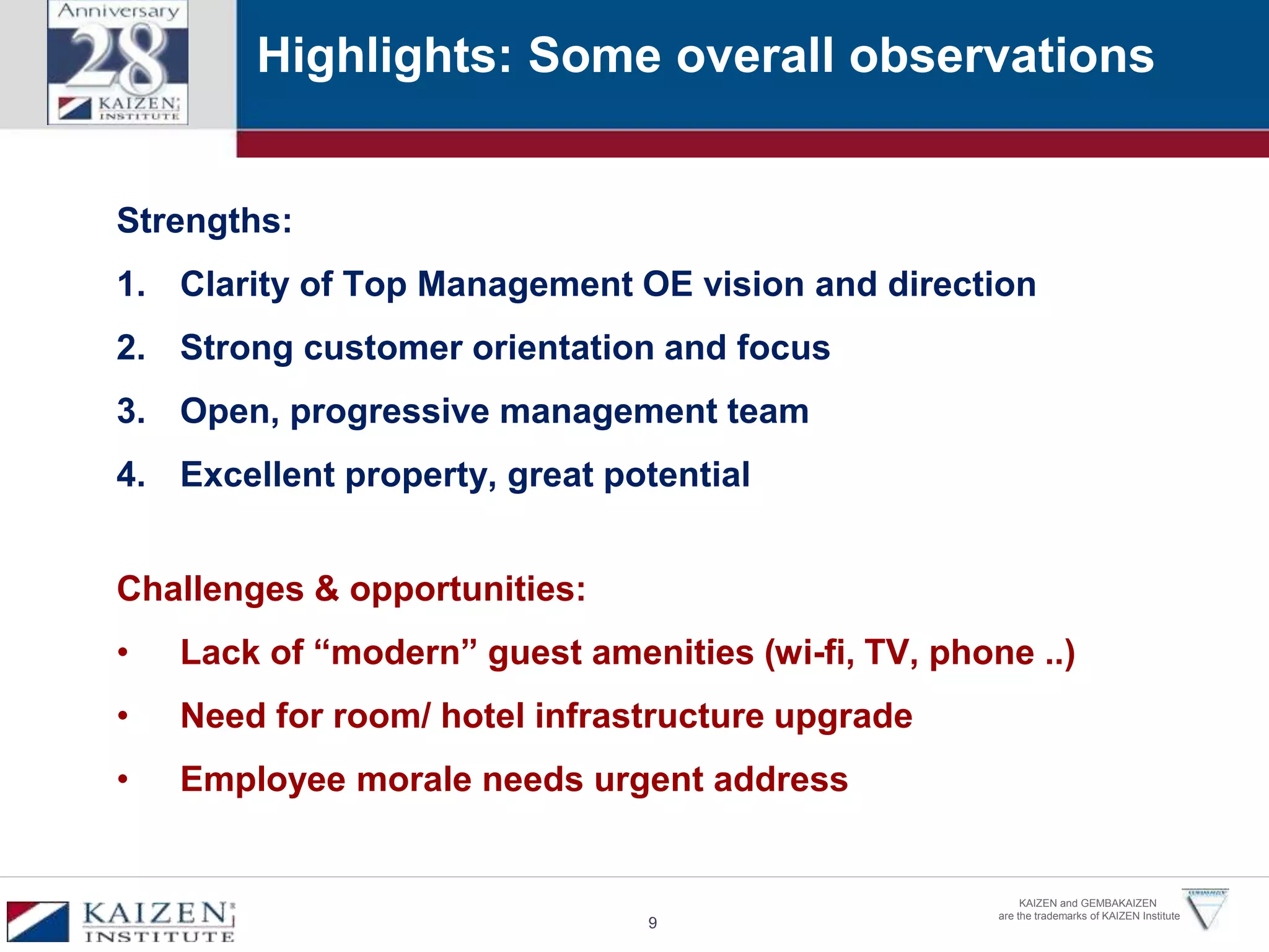 Kaizen Lean Assessment Audit | PPT