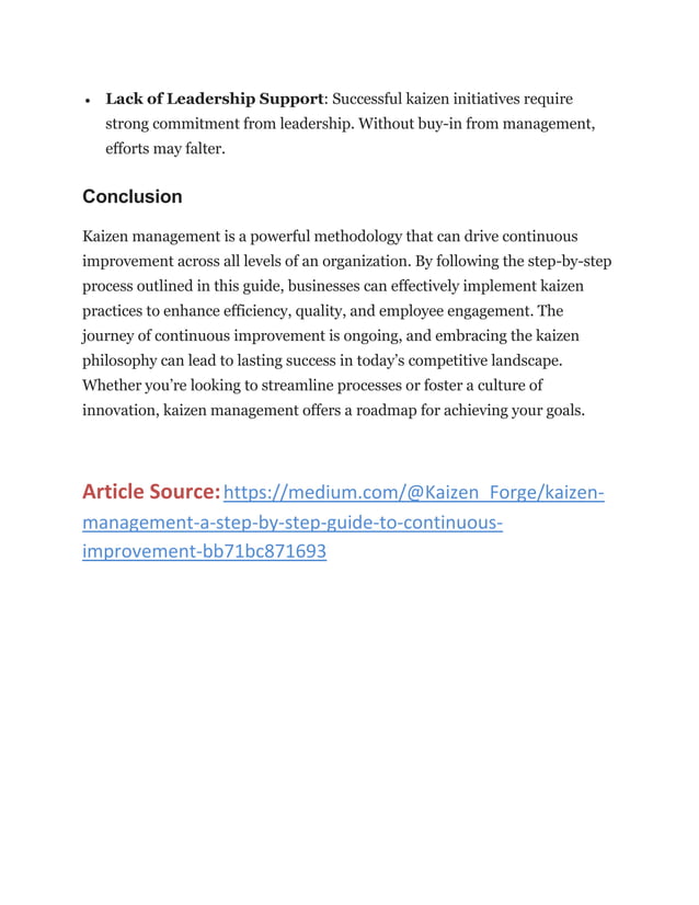 Kaizen Management_ A Step-by-Step Guide to Continuous Improvement.pdf