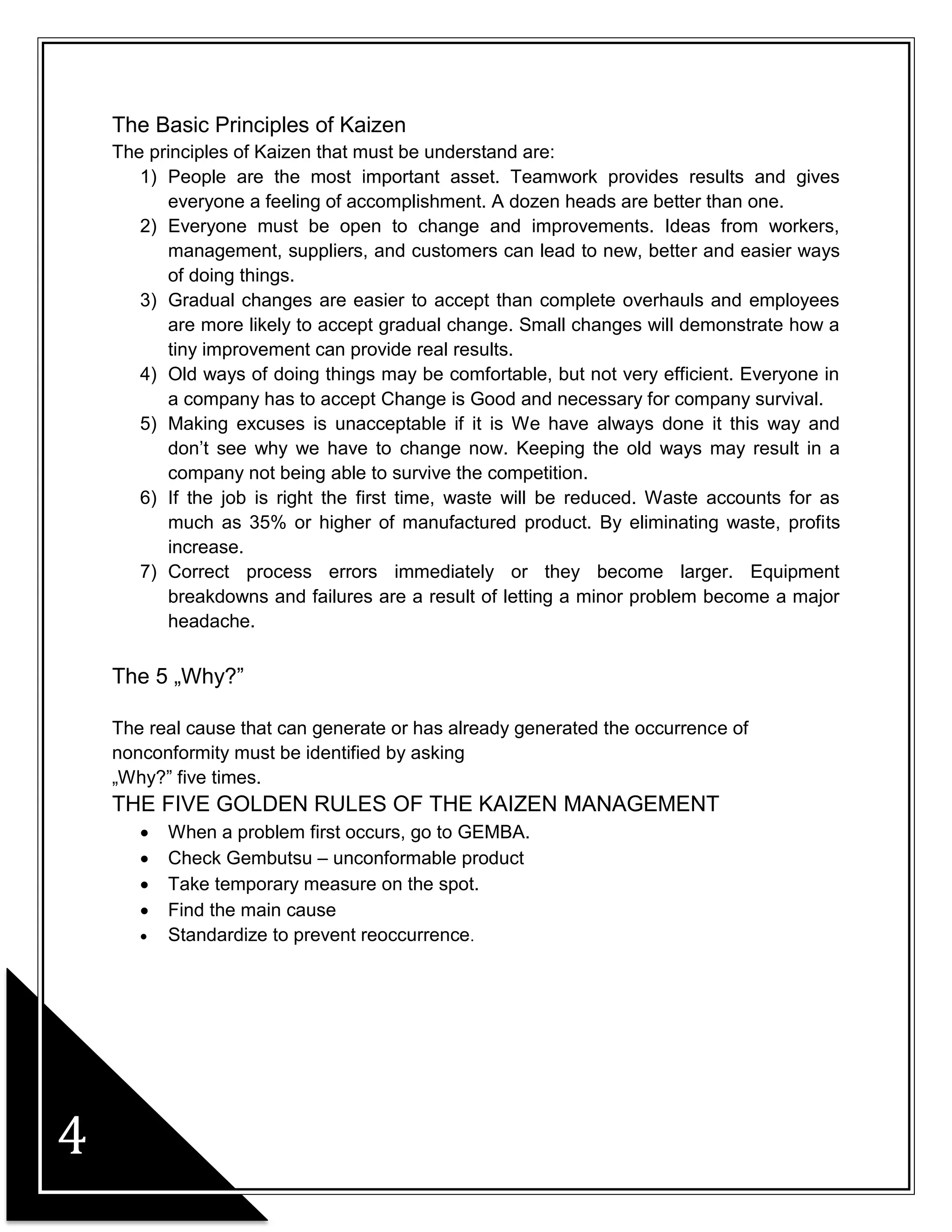 Kaizen | PDF