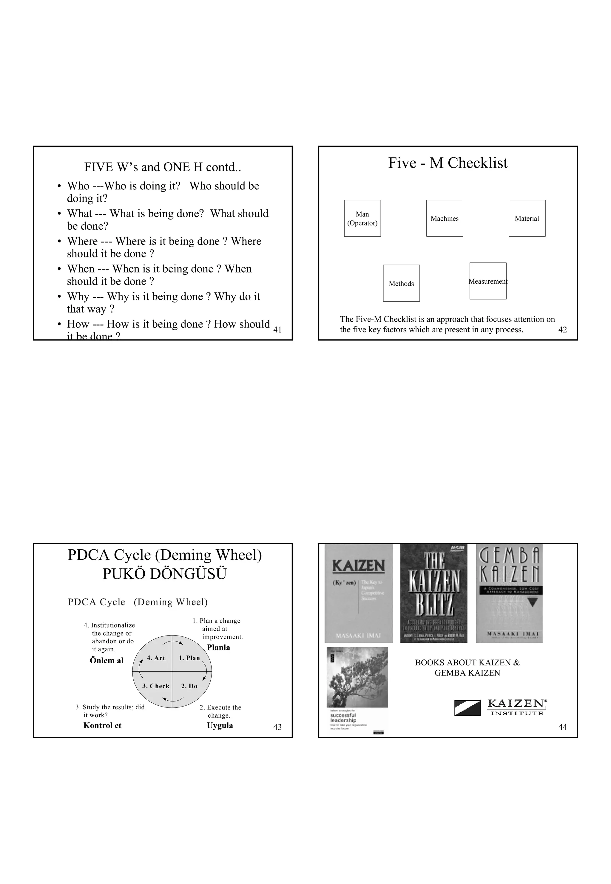 Kaizen overview | PDF