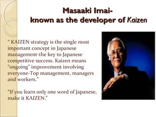 Kaizen | PPT