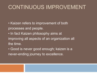 Kaizen | PPT
