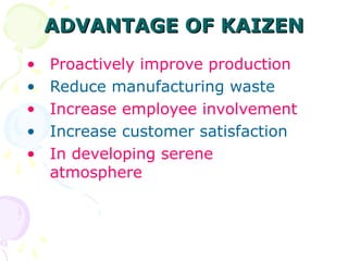 Kaizen p pt. | PPT