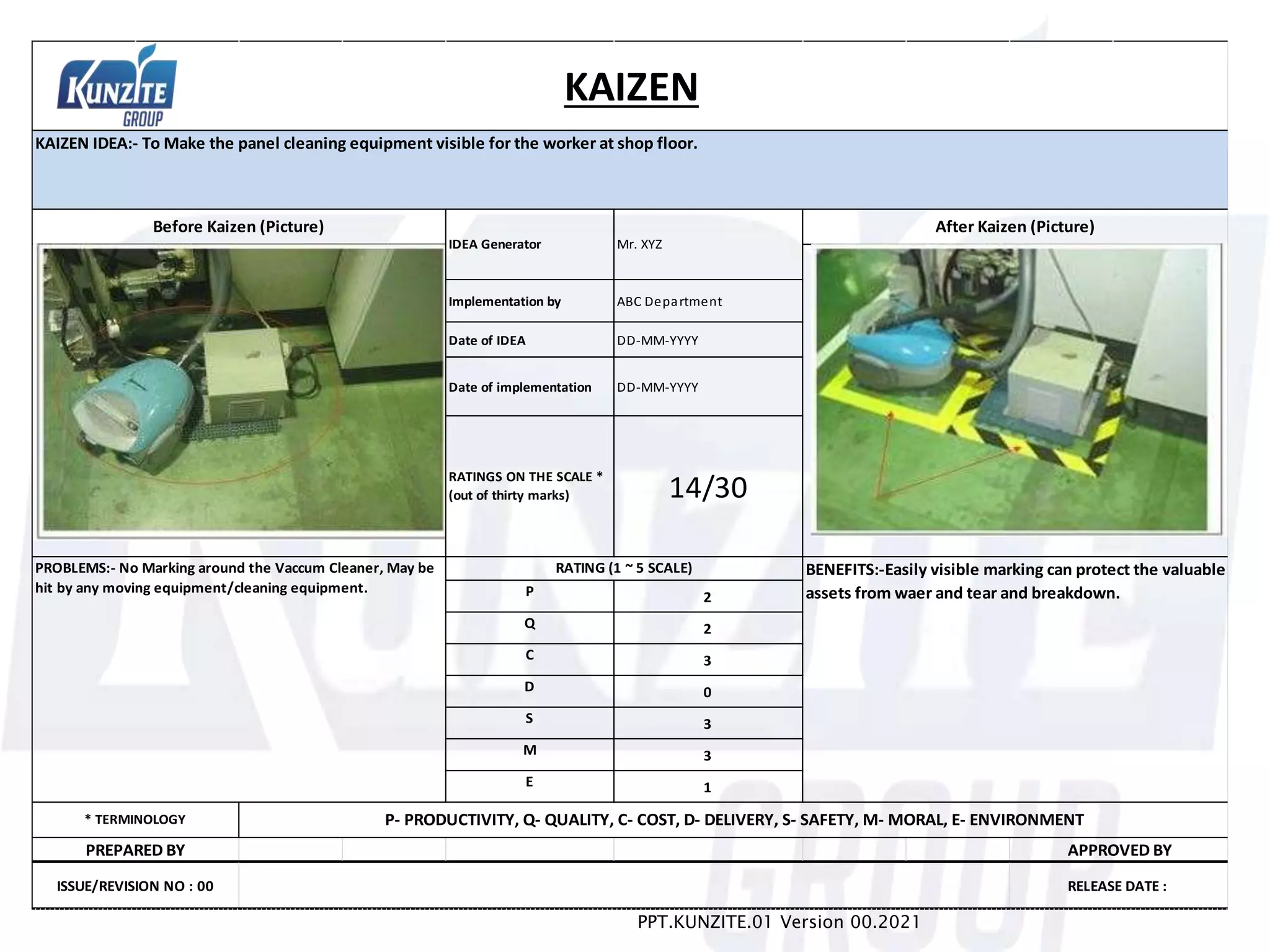 kaizen Activities PPT | PPTX