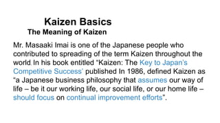 kaizen and Kaizen basics ppt LG 1 night.pptx. | PPTX
