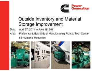 Kaizen Presentation Js847 Slideshow Sept 2011 | PDF | Logistics | Business