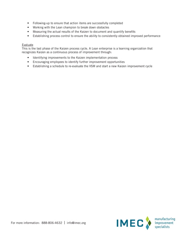 Kaizen process | PDF