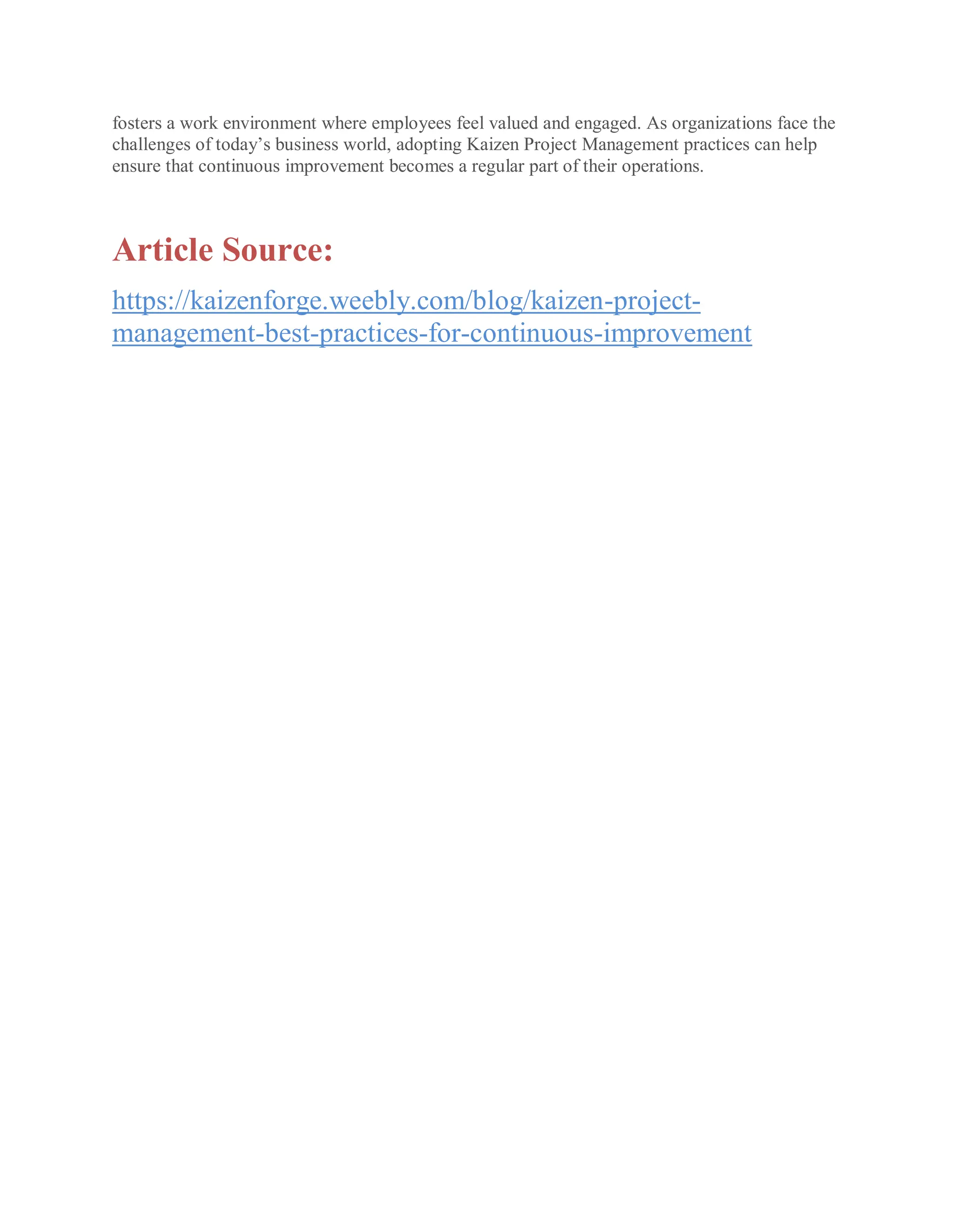 Kaizen Project Management - Best Practices for Continuous Improvement.pdf