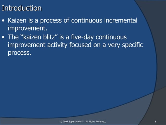 Kaizen Sample | PPT