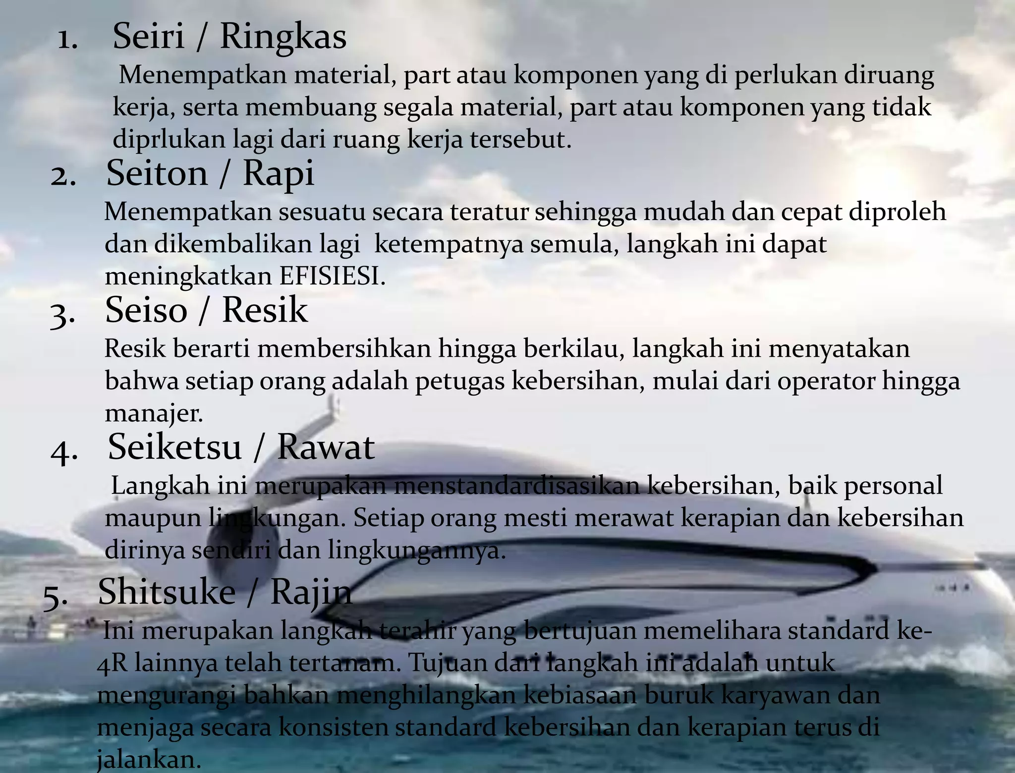 Kaizen seiketsu . gomos warista siregar, stmt trisakti ank 26 | PPTX