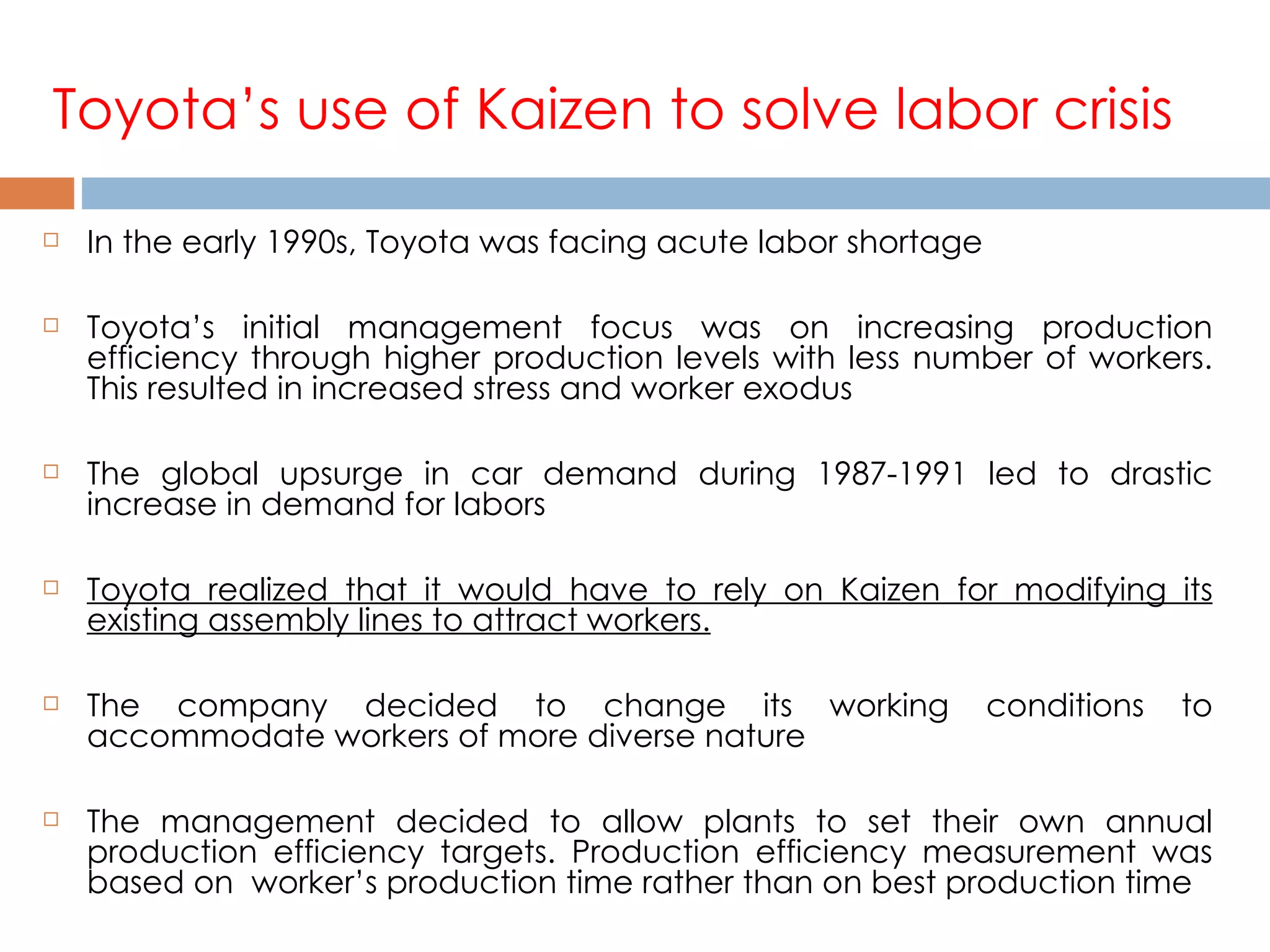 Kaizen Philosophy | PPT