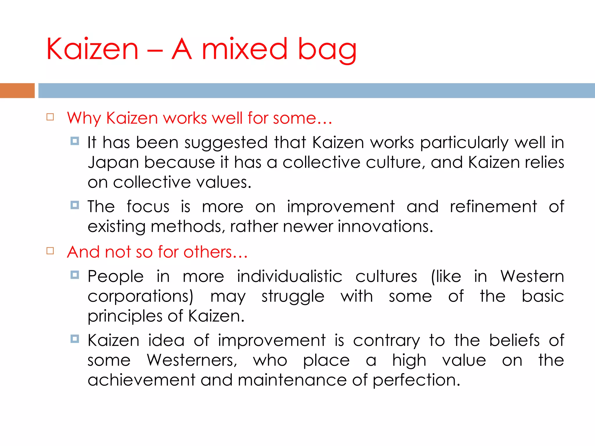Kaizen Philosophy | PPT